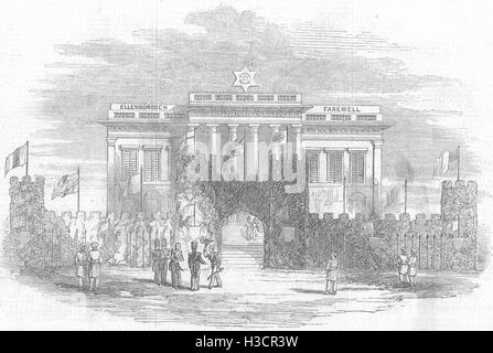 Farewell Dinner to Lord Ellenborough - The Town Hall, Calcutta, 1844 ...