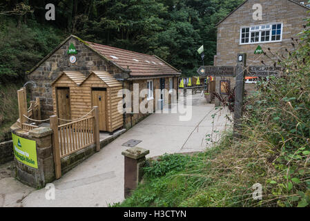 Boggle Hole, Youth Hostel, North Yorkshire Stock Photo - Alamy