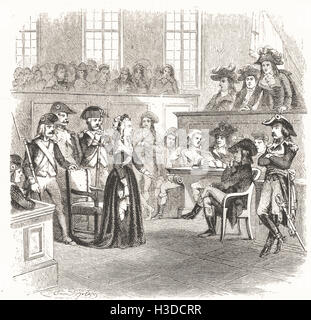 MARIE ANTOINETTE TRIAL Stock Photo - Alamy