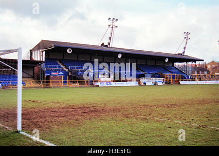Underhill Stadium, home of Barnet FC, pictured in February 1996 Stock ...