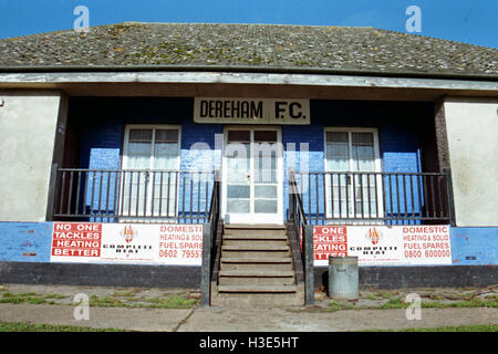 Recreation Ground, home of Dereham Town FC, pictured in November 1997 ...