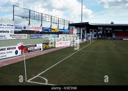General view of Rushden & Diamonds FC Football Ground, Nene Park ...