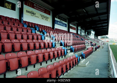 General view of Rushden & Diamonds FC Football Ground, Nene Park ...