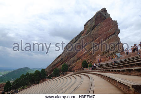 Red Rocks Amphitheatre "Ship Rock Grille" restaurant, Colorado, USA ...