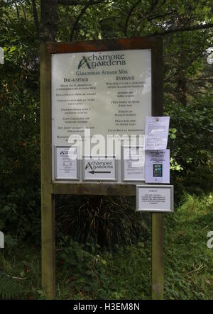 achamore gardens isle of gigha Stock Photo - Alamy