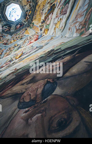 Mouth of Hell Fresco or Wall Painting with Devil Kidnapping Children ...