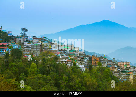 Gangtok The Capital City of Sikkim , India Stock Photo - Alamy