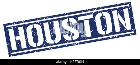 Houston blue square stamp Stock Vector Image & Art - Alamy