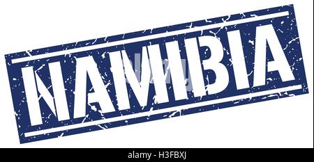 Namibia blue square stamp Stock Vector Image & Art - Alamy
