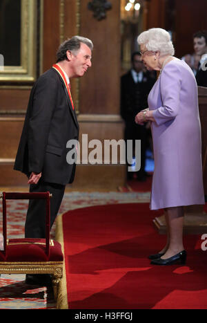 Sir Oliver Letwin is made a Knight Bachelor by Queen Elizabeth II ...