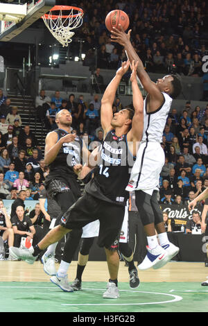 Auckland, New Zealand. 07th Oct, 2016. Andersen David of Melbourne ...