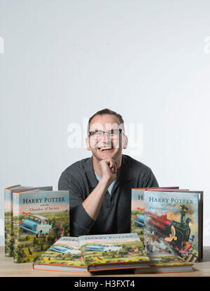 Harry Potter illustrator Jim Kay Stock Photo - Alamy