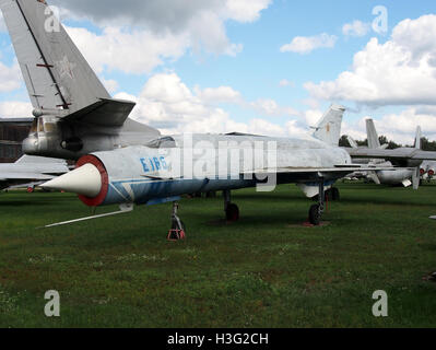 The MiG Ye-152M (E166) is a Soviet experimental aircraft displayed at ...