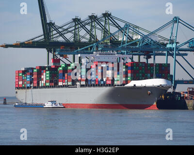 The Manchester Bridge, a vessel built in 2015, is seen docked at the ...
