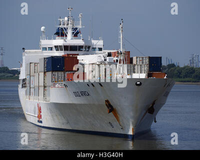 The Dole Africa, a 1995-built container vessel with IMO 9046538, docked ...