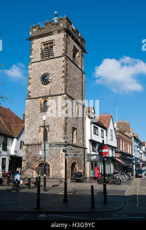 St Albans Clock Tower, United Kingdom Stock Photo - Alamy