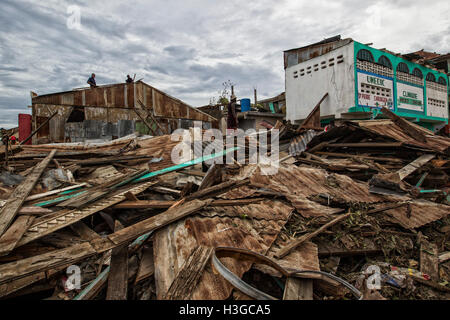 Jeremie. 6th Oct, 2016. Image provided by the United Nations ...