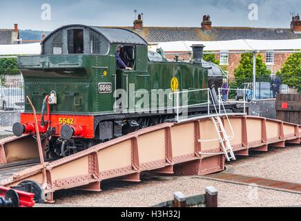 A Great Western "SMALL PRAIRIE” 2-6-2T 5553 Locomotive Stock Photo - Alamy