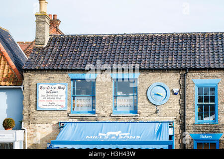 Mills & Sons, a butchers and bakery shop, the oldest shop in town ...