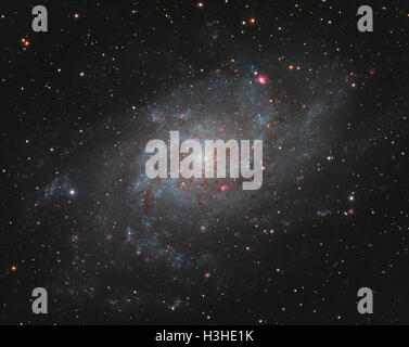 Messier 33 galaxy in Triangulum Stock Photo - Alamy