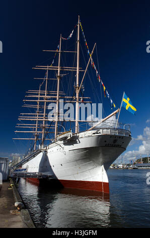 Four-masted barque 'Viking', Gothenburg, Vaestergoetland, Sweden Stock ...