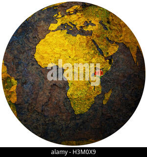 Isolated Kenya Flag Stock Photo - Alamy