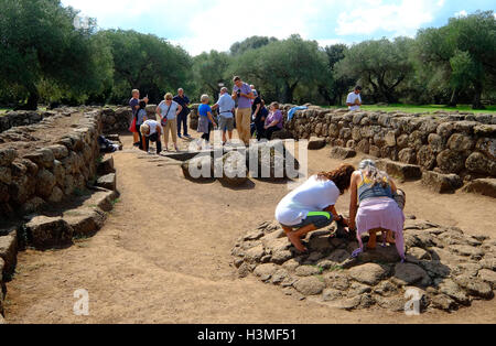 Ancient sacred well of Santa Cristina near Paulilatino, Oristano ...