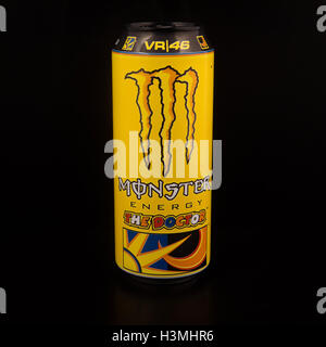 Stock Photo - Trieste, Italy - October 09,2016: A Monster Energy drink ...