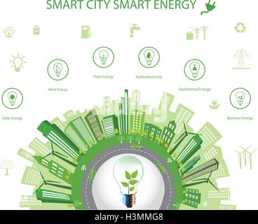 natural green eco energy design Stock Vector Image & Art - Alamy