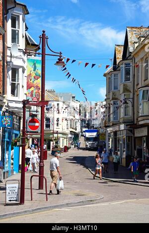 Seaton Town centre Stock Photo - Alamy