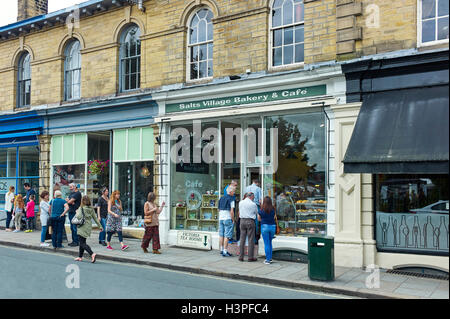 Salts Village Bakery and Café, Saltaire, Bradford Stock Photo - Alamy