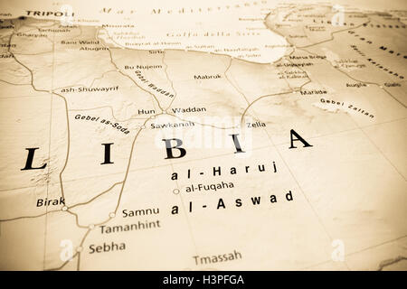 Africa, Libya, Tripoli. Aerial view Stock Photo - Alamy
