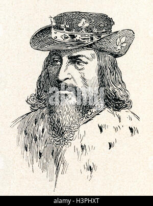 Edward III, 1312 - 1377, King of England Stock Photo - Alamy