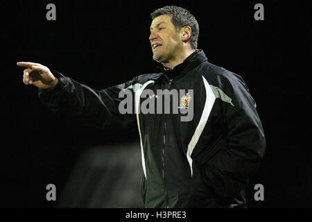 Hornchurch manager Jim McFarlane - Aveley vs AFC Hornchurch - Ryman ...
