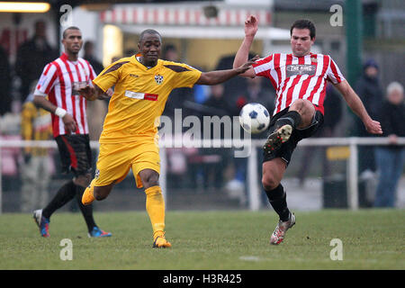 Paul Goodacre in action for Hornchurch - AFC Hornchurch vs Tonbridge ...