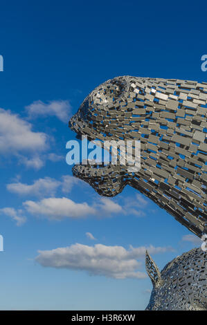 A scale model of a Kelpies sculpture by Andy Scott, Pacific Quay ...