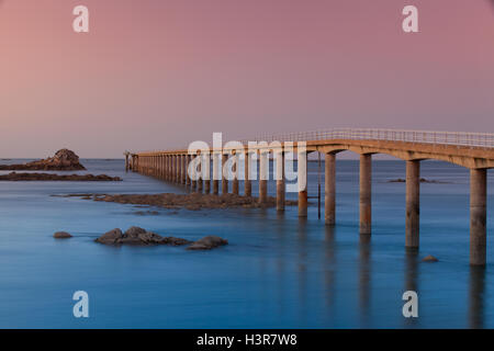 famous roscoff bridge in the north of france Stock Photo - Alamy