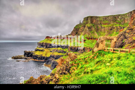 Giant's Gate at Giants Causeway Northern Ireland Stock Photo - Alamy