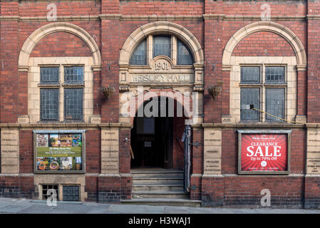 Whitby old town hall on Market Place in Church Street, Whitby in North ...