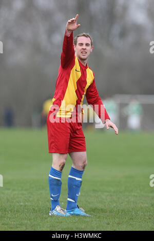 Clapton Rangers score their first goal - Clapton Rangers (light blue ...