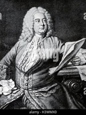 George Frideric Handel (Georg Friedrich Händel (1685 – 1759 Stock Photo ...