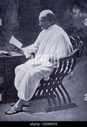 Jawaharlal Nehru and his mother, Swaroop Rani, ca. 1900. Jawaharlal was ...