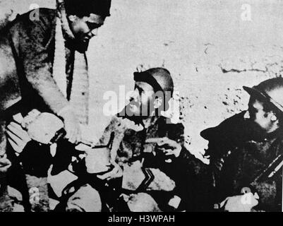 Benito Mussolini wounded, Italy Stock Photo - Alamy