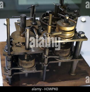 Difference engine, an automatic mechanical calculator designed to ...