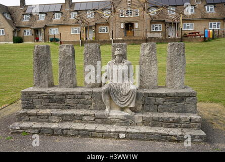 Exterior of the Tolpuddle Martyr Museum and memorial, with exhibits ...
