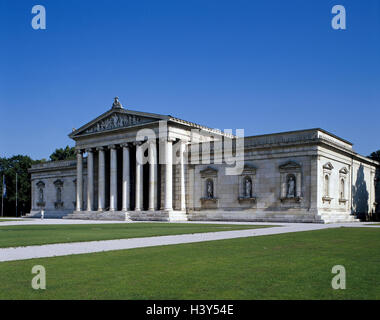 Glyptothek, architecture by Leo von Klenze, Munich, Bavaria, Upper ...