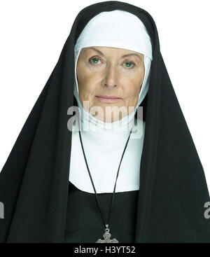 Nun, portrait, cloister sister, priests, order woman, Catholic, faith ...