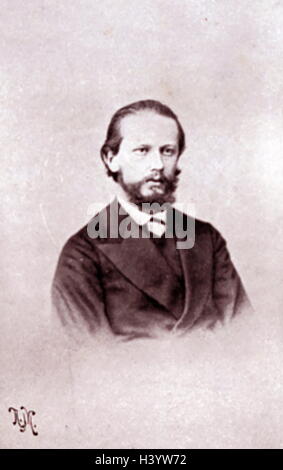 Photograph of Pyotr Ilyich Tchaikovsky (1840-1893) a Russian composer ...