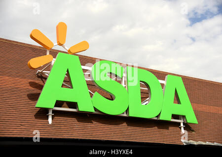 Asda supermarket sign. UK Stock Photo - Alamy