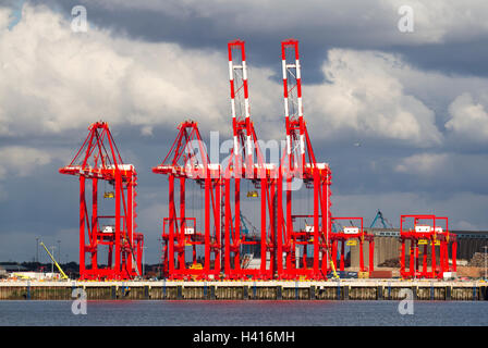 Operational cantilever rail-mounted gantry (CRMG) cranes; Peel Ports £ ...